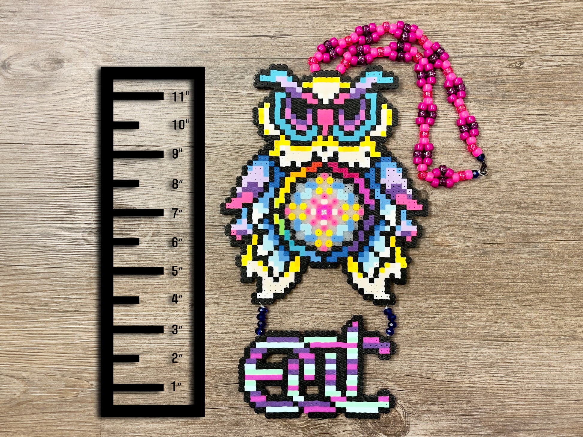 Small Owl Perler Pattern