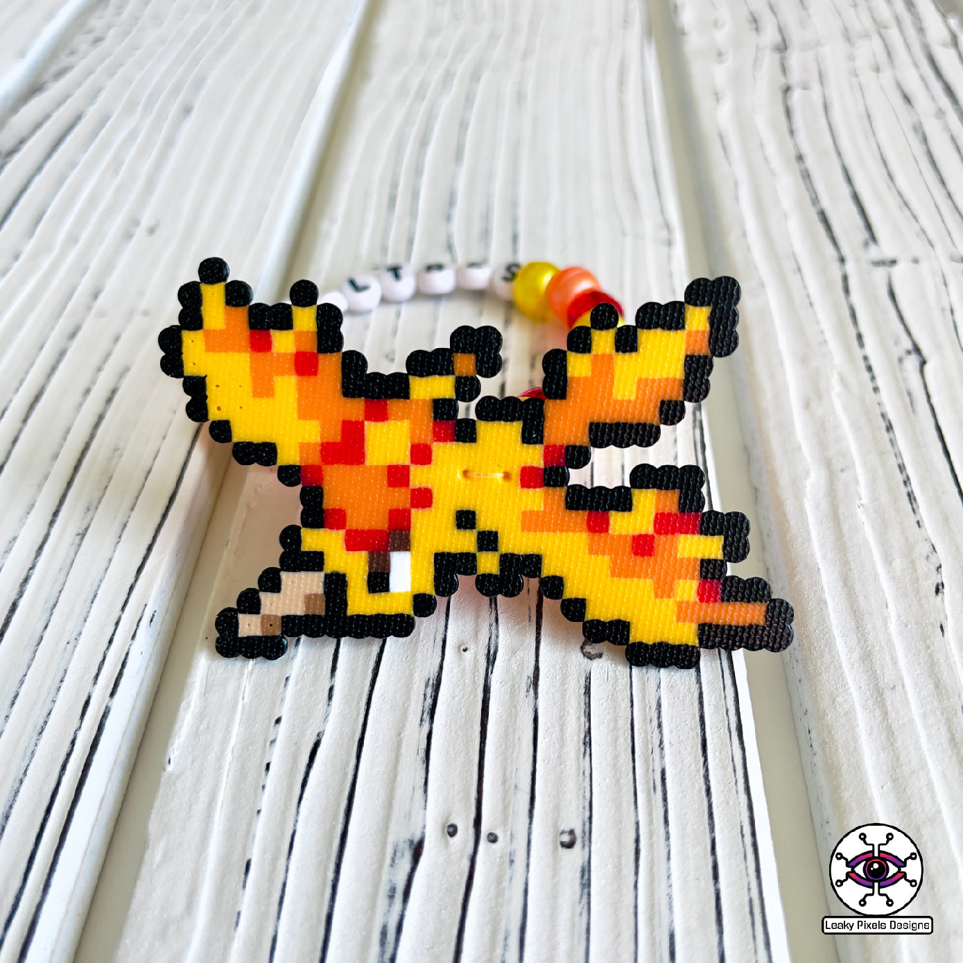 Zapdos Articuno Moltres Pokémon Perler Bracelets – Leaky Pixels
