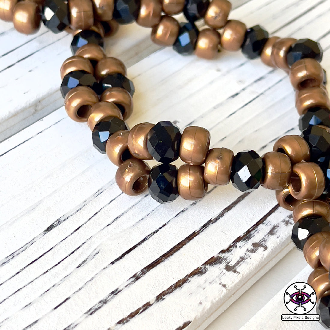 Wooli-tronics Perler Necklace – Leaky Pixels