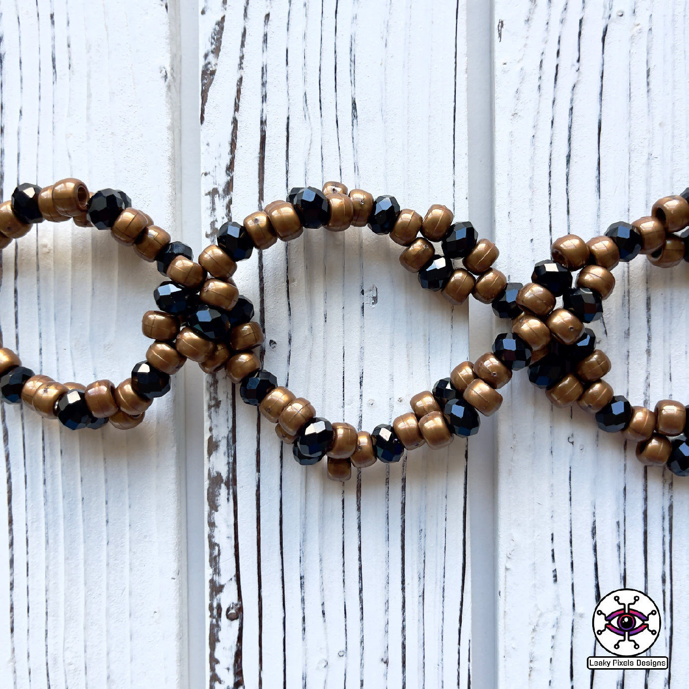 Wooli-tronics Perler Necklace – Leaky Pixels